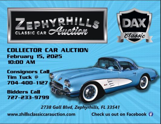 Zephyrhills Auction - Classic Car Auction